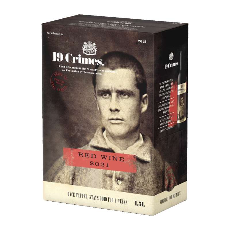 19 Crimes Red Blend BIB 150 cl
