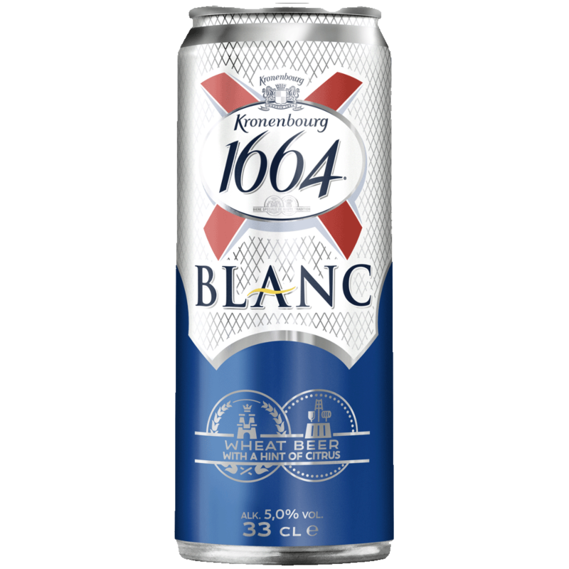 Kronenbourg 1664 Blanc, 24-pack edulliseen merihintaan m/s Finlandialta
